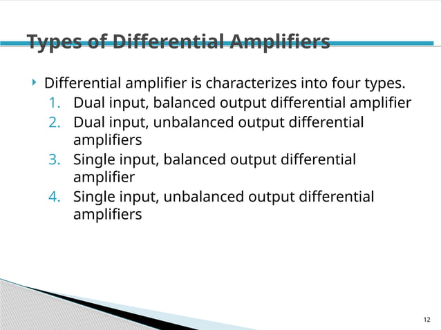 2-Differential Amplifier.pptxhdhjfjkjdsdjqwj | PPTX