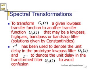 Introduction, concepts, and mathematics of IIR filters.ppt