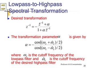 Introduction, concepts, and mathematics of IIR filters.ppt