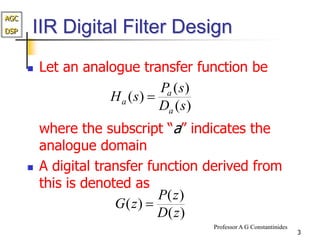Introduction, concepts, and mathematics of IIR filters.ppt