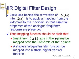 Introduction, concepts, and mathematics of IIR filters.ppt