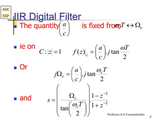 Introduction, concepts, and mathematics of IIR filters.ppt
