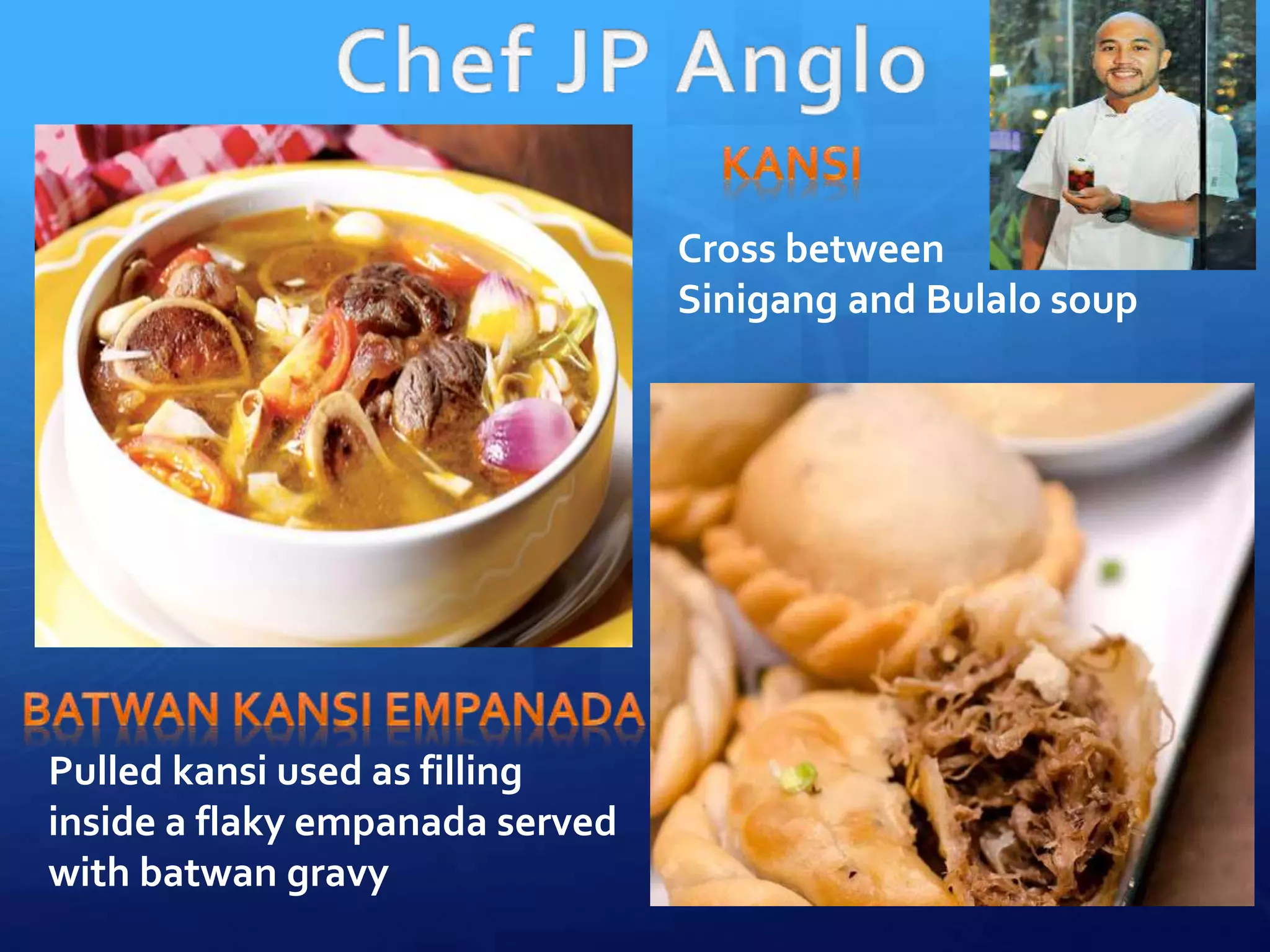 Chef Bruce Lim - Modernising the Filipino Cuisine using Local ...
