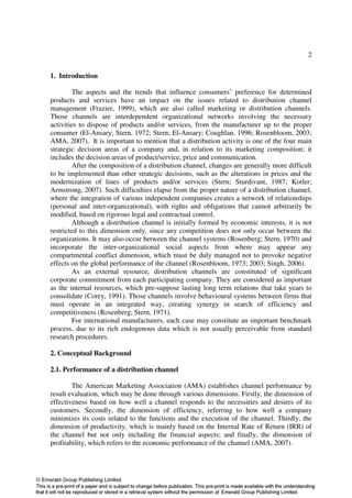 2.distribution channel | PDF