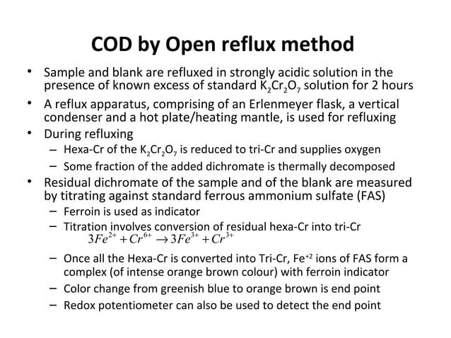DO, BOD and COD | PPT | Chemistry | Science