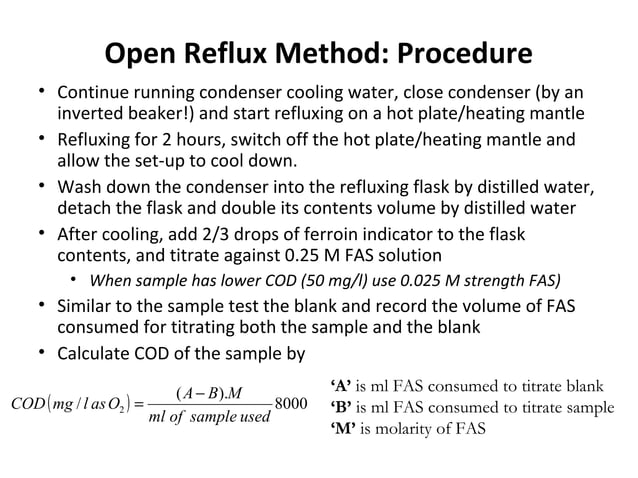 DO, BOD and COD | PPT | Chemistry | Science