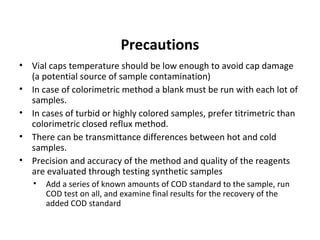 DO, BOD and COD | PPT