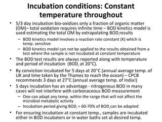 DO, BOD and COD | PPT