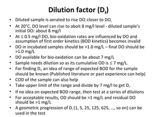 DO, BOD and COD | PPT