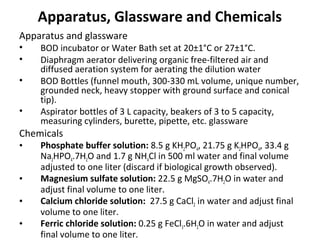 DO, BOD and COD | PPT