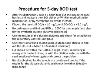 DO, BOD and COD | PPT