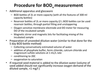 DO, BOD and COD | PPT