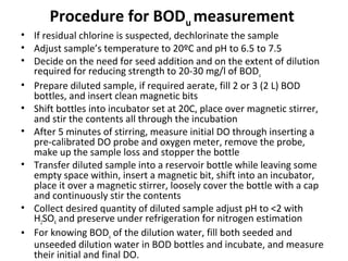DO, BOD and COD | PPT | Chemistry | Science