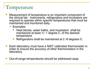 Basic Principles and Practice of Clinical Chemistry quality management ...