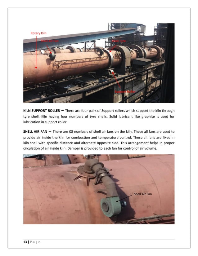 Industrial Training Report on Direct Reduced Iron Plant(DRI) | PDF