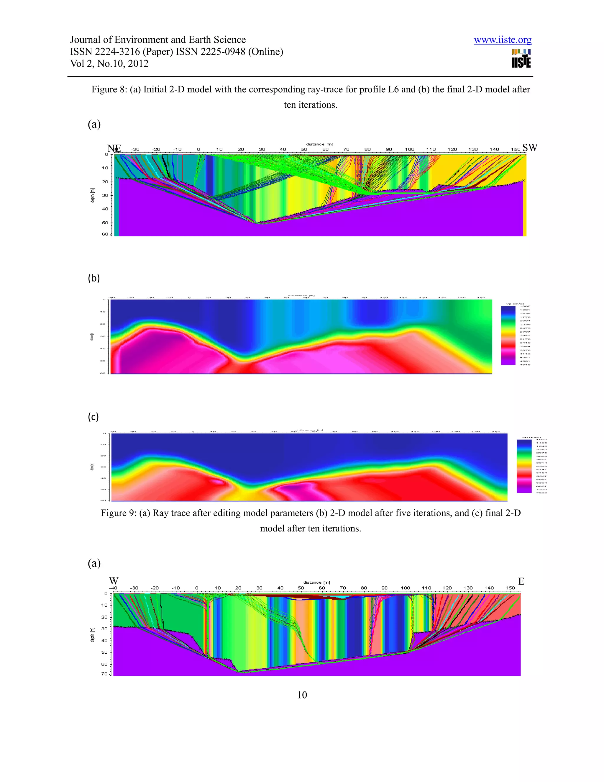 2 d seismic refraction tomography investigation of a sewage treatment site | PDF | Geology | Science