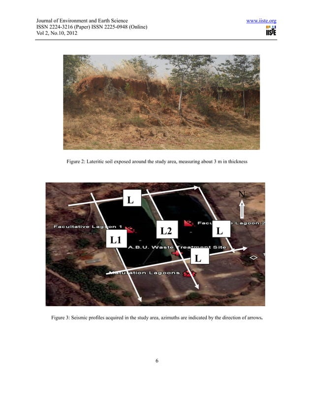 2 d seismic refraction tomography investigation of a sewage treatment site | PDF | Geology | Science