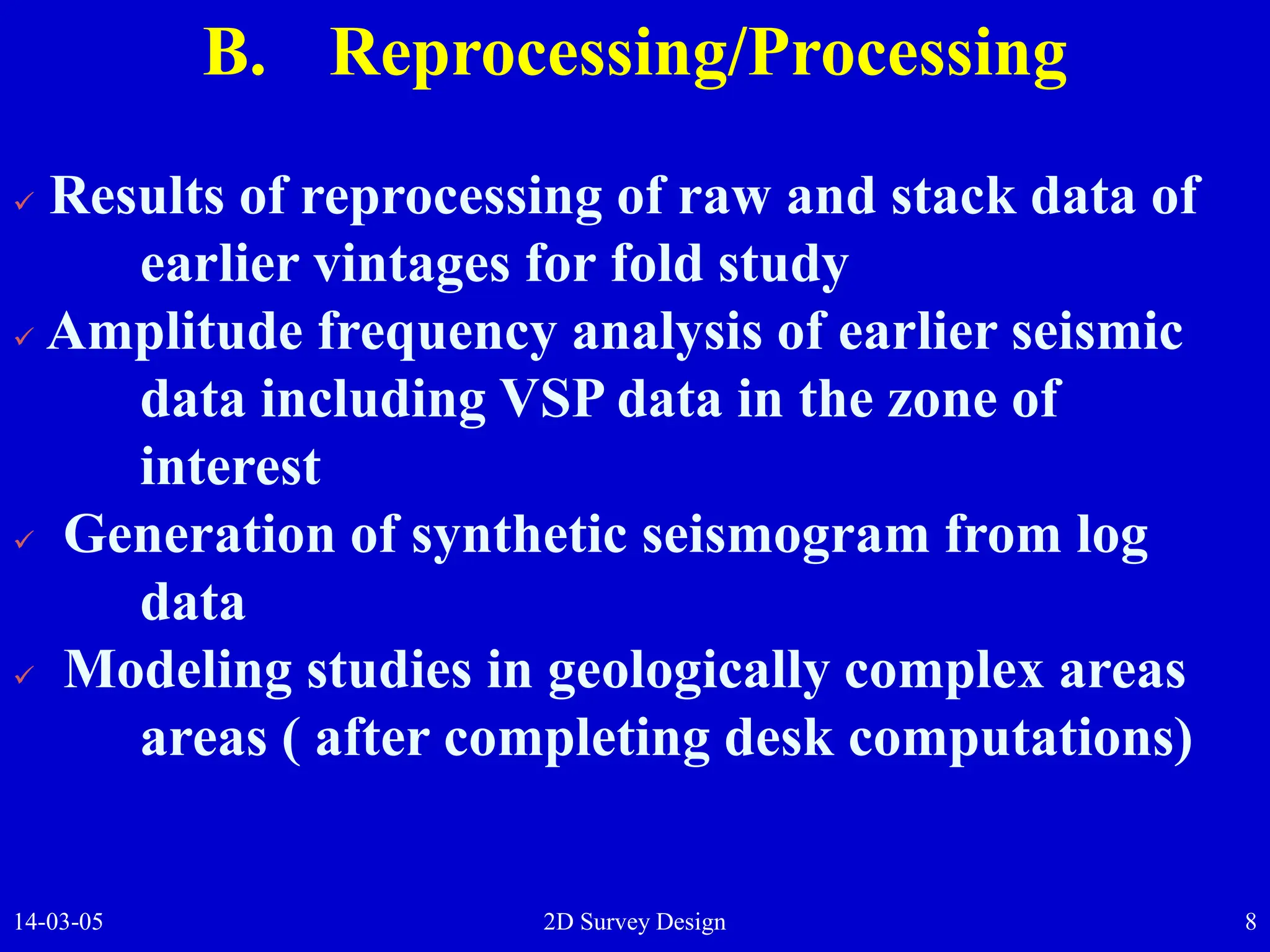2-D SURVEY DESIGN_Final.ppt