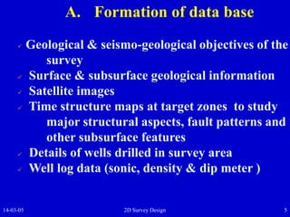 2-D SURVEY DESIGN_Final.ppt