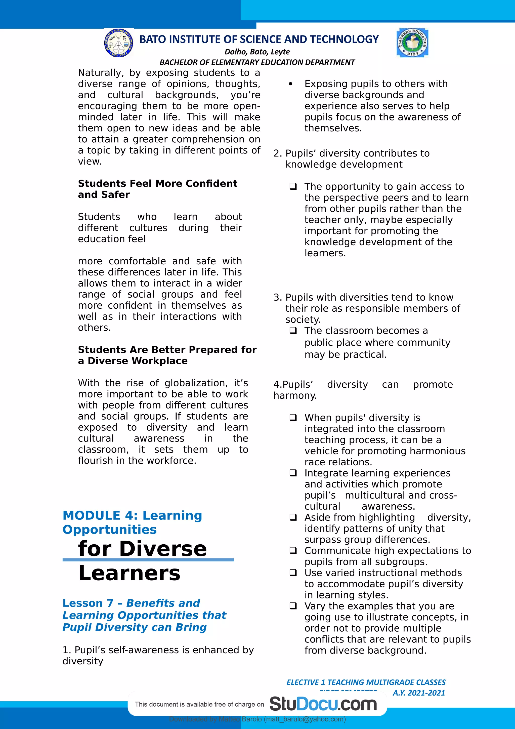 2 e-lective-1-module-2-lesson-3-and-4-week-3-4-new-version | PDF