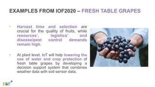 FIWARE Tech Summit - Digitizing Agriculture: The Case of IoF2020 | PDF