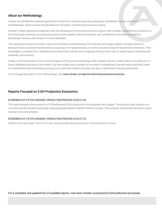 Economic Analysis: 2-Ethylhexanol (2-Eh) Production | PDF | Chemistry ...