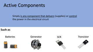 Electrical elements | PPTX