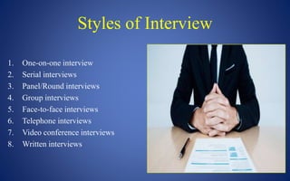 Employment Interview | PPTX