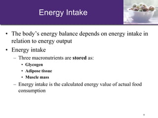 energy requirement and energy expenditure.ppt