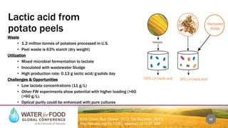 Evaluating End-use Potential for Process Food-wastes – Transitioning ...