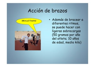 Ejercicios técnica de carrera | PDF