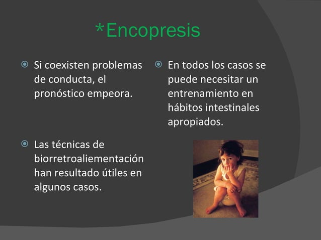 2. enuresis y encopresis | PPT