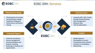 EOSC-DIH: Bringing industry into the EOSC | PPTX