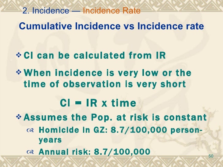 2.epidemilogic measures