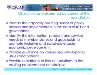 ICT Access & e-Government Information and Communications Technology and ...