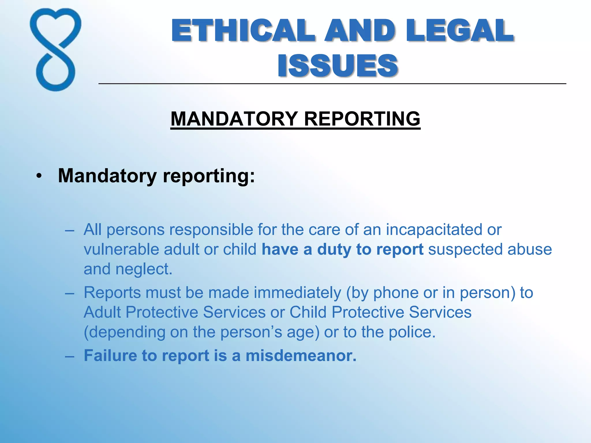 2. ethical and legal issues | PPTX