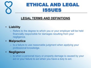 2. ethical and legal issues | PPTX