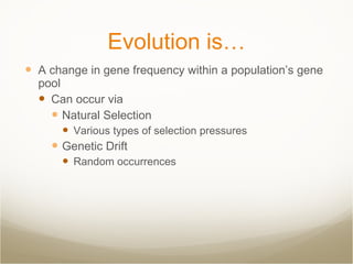 2. Evolutionary Forces | PPT