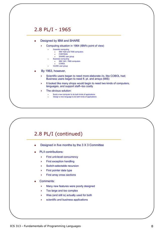 2 evolution of the major programming languages | PDF