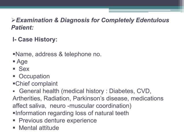 2 examination & diagnosis | PPT
