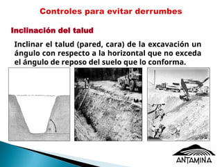 2º- Excavaciones y Zanjas. del rpograma de capacitaciones | PPT