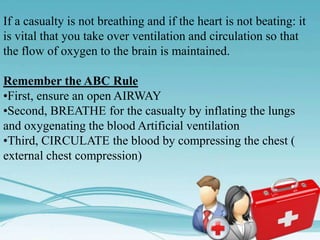 external cardiac resuscitaion | PPTX