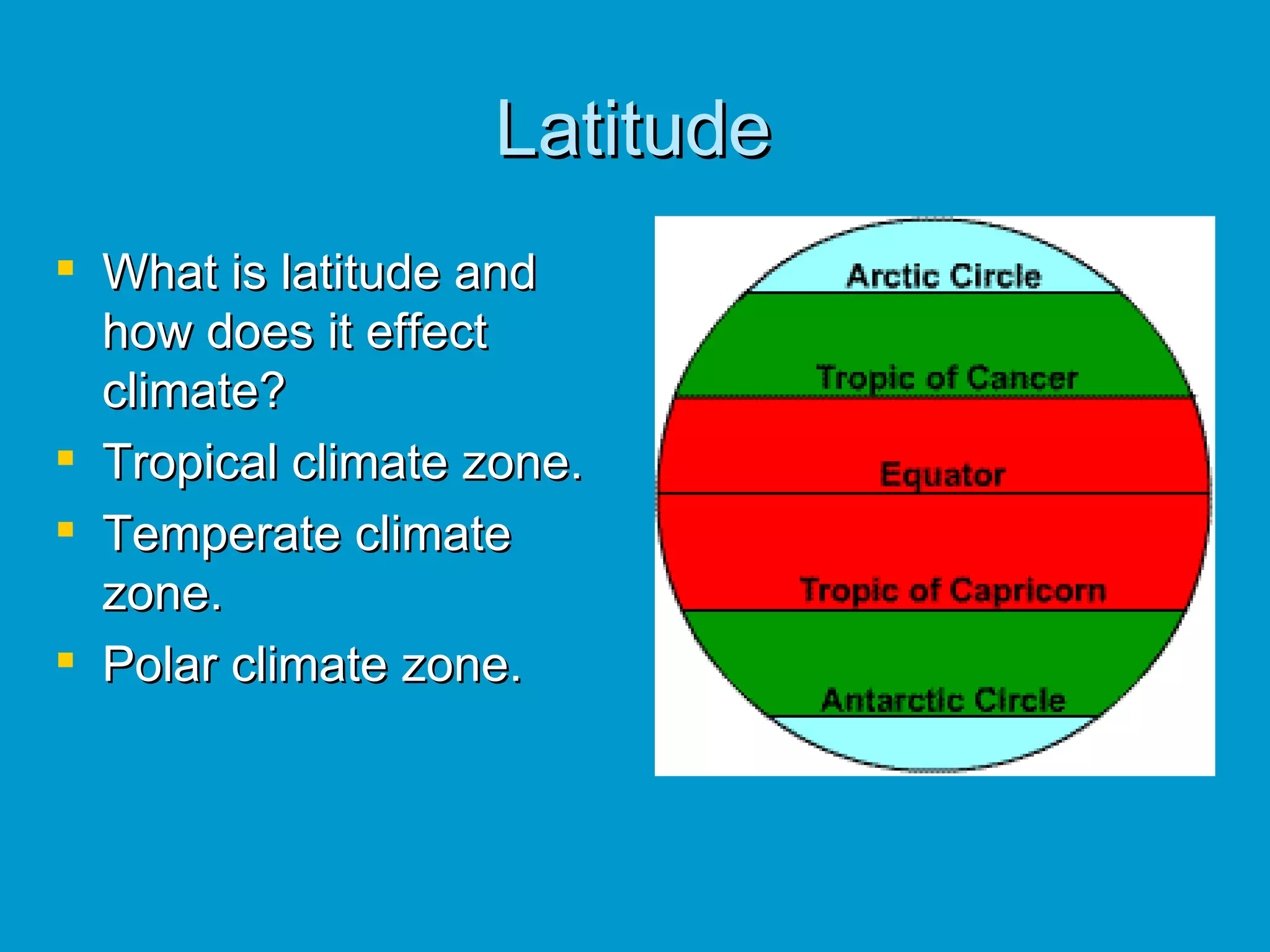 2 - Factors Influencing Climate (Summary) | PPT