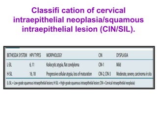 FEMALE GENITAL SYSTEM: CERVIX LESIONS | PPTX