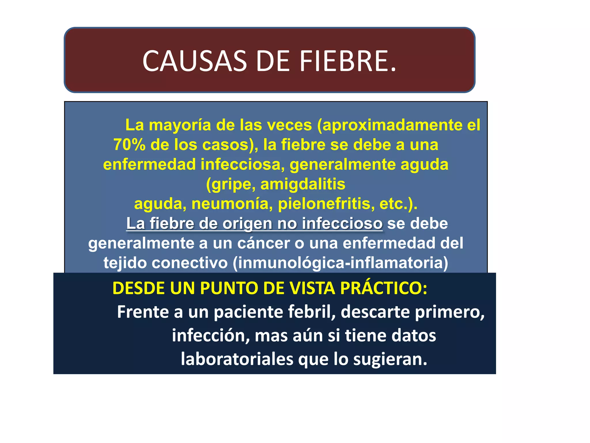 2 Fisiopatología de la fiebre y otros cuadros hipertérmicos | PPTX