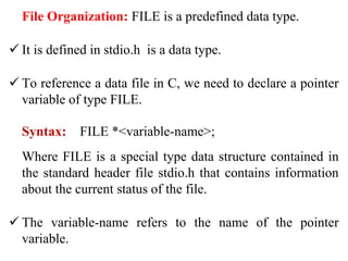 File Organization | PPTX