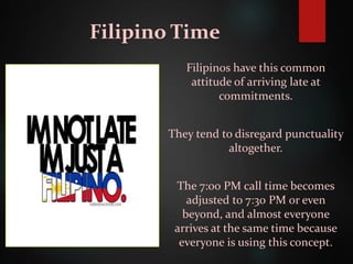 Filipino Values and Traits | PPTX