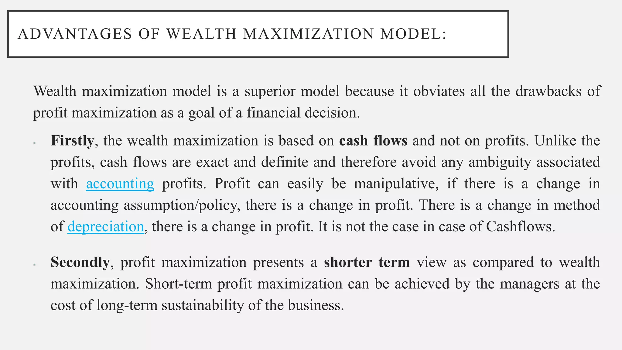Financial Management - Objectives | PPTX