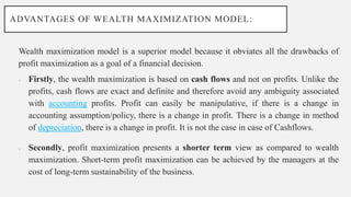 Financial Management - Objectives | PPTX