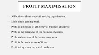 Financial Management - Objectives | PPTX
